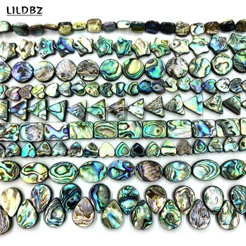 5pc/bag Wholesale Natural Abalone Shell Beads Various Shapes Shell Bead ...