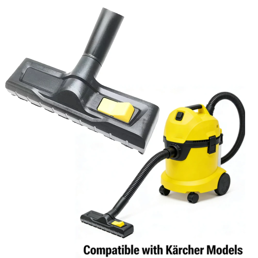 35mm Wet Dry Vacuum Floor Brush - Nozzle Accessory Compatible with ...