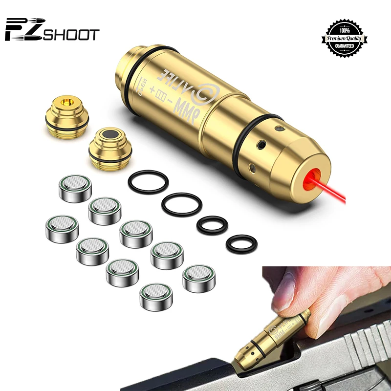 EZshoot-380ACP-Training-Laser-Cartridge-9x19-9MM-Luger-38SPL-40S-W ...