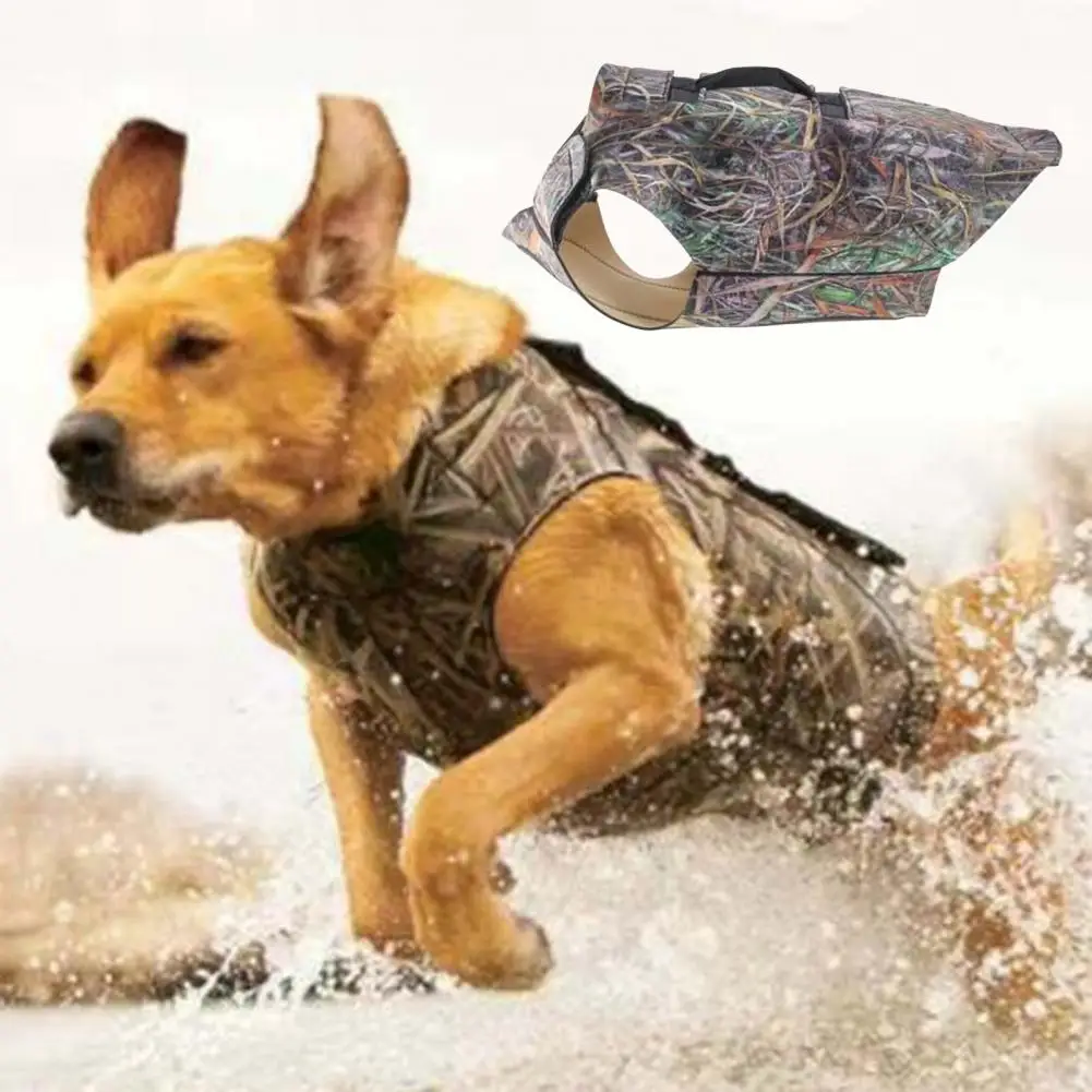 Dog Hunting Vest Adjustable Neoprene Chest Dog Vest for Waterfowl Duck ...