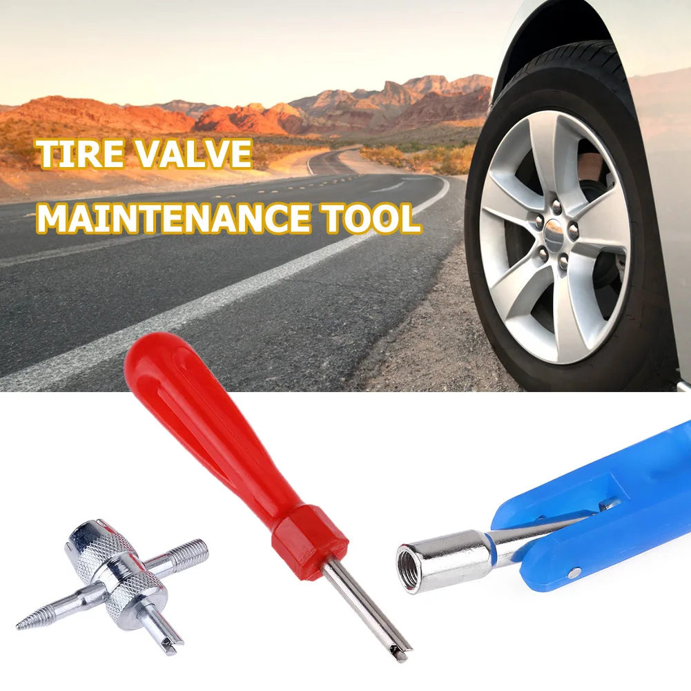 Car Tire Valve Stem Puller Tool Wheel Auto Metal Tube Repair ...