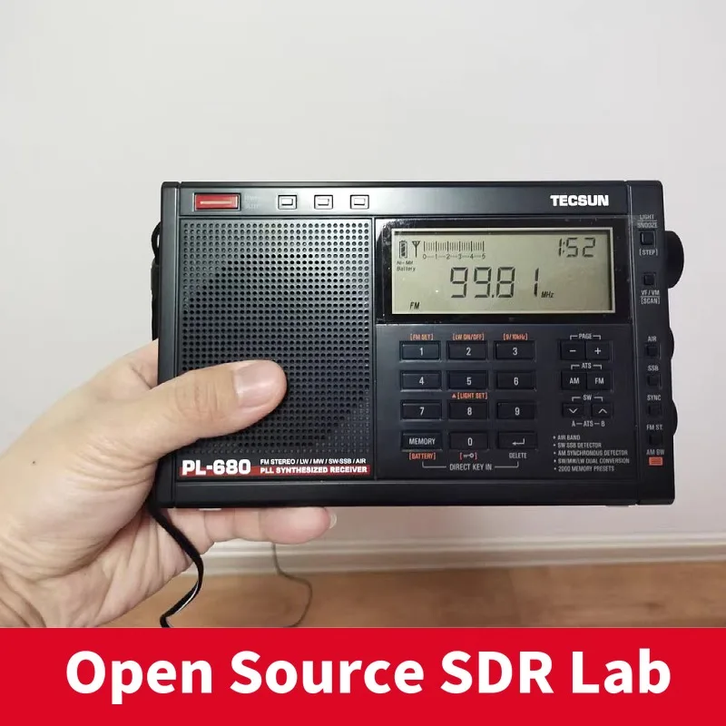 Tecsun PL-680 fm radio portable high performance full band digital ...