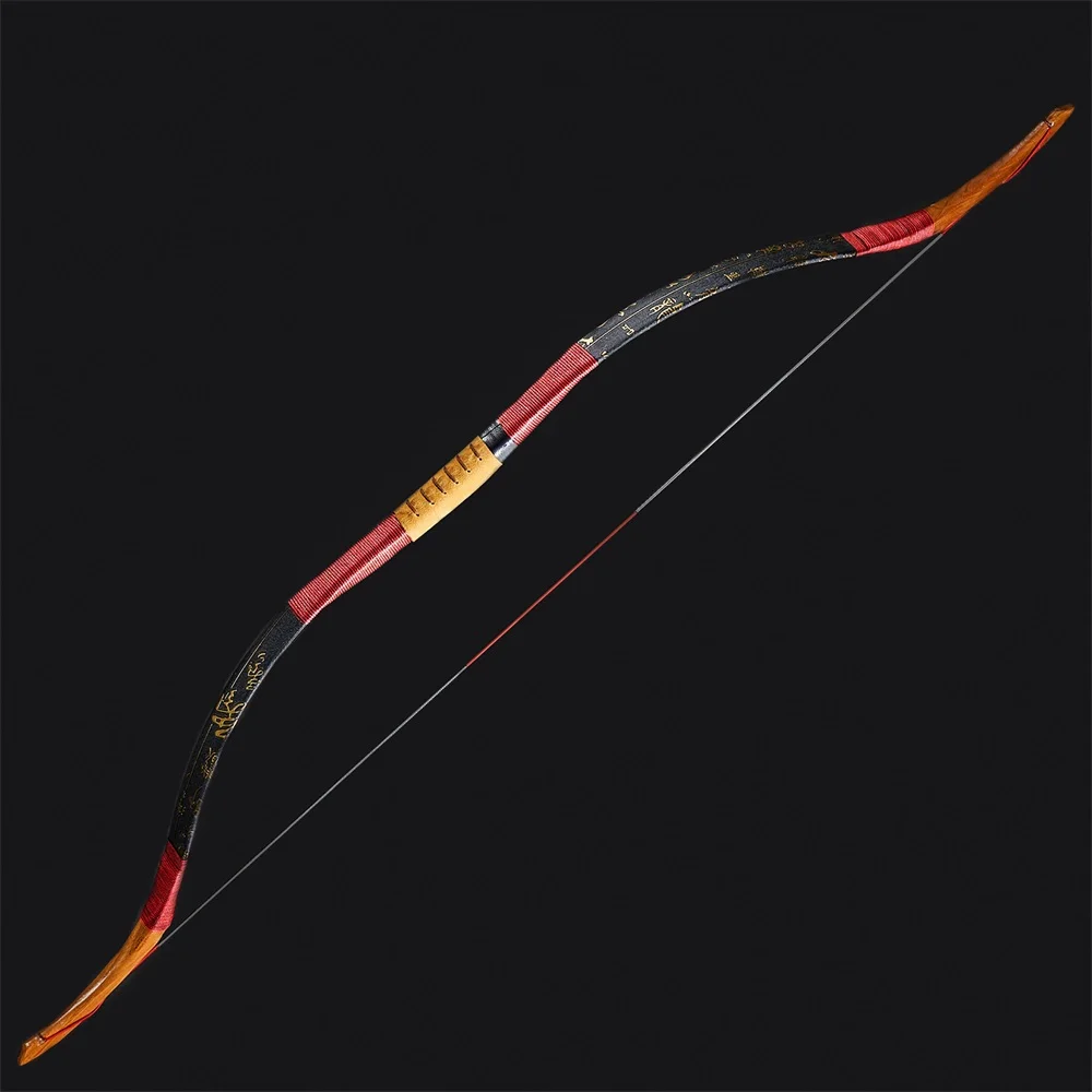 Archery Traditional longbow Recurve Bow 20-50lbs wooden Longbow Bow for ...