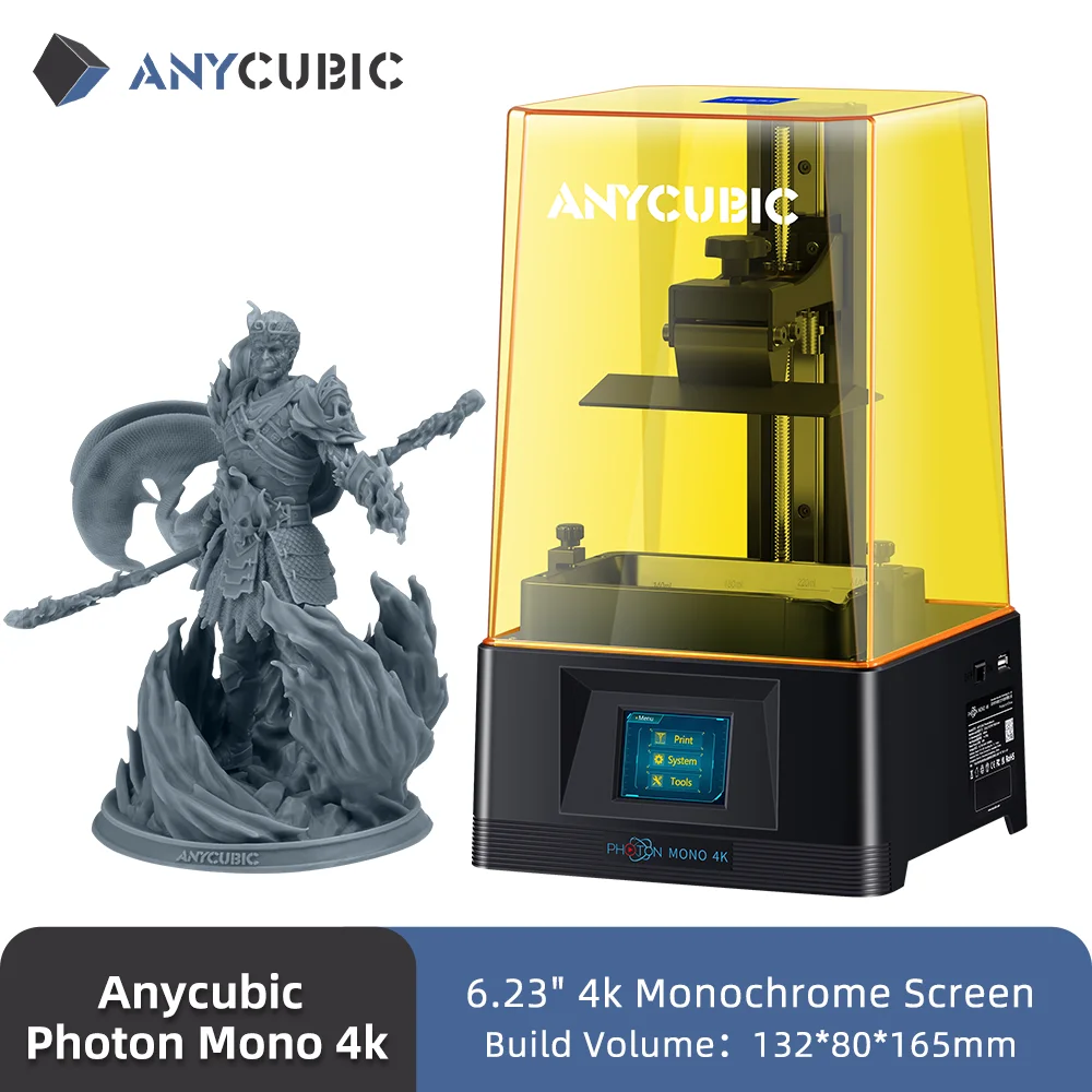Anycubic Photon 3d Printer | Anycubic Photon Mono 4k | Anycubic Resin ...