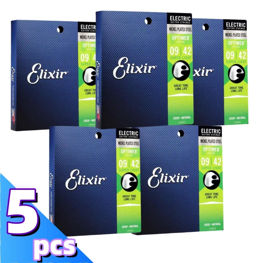 Elixir-OPTIWEB-Nickel-Plated-Steel-String-Guitarra-El-trica-Folk-Guitar-Parts-Corda-Atacado ...