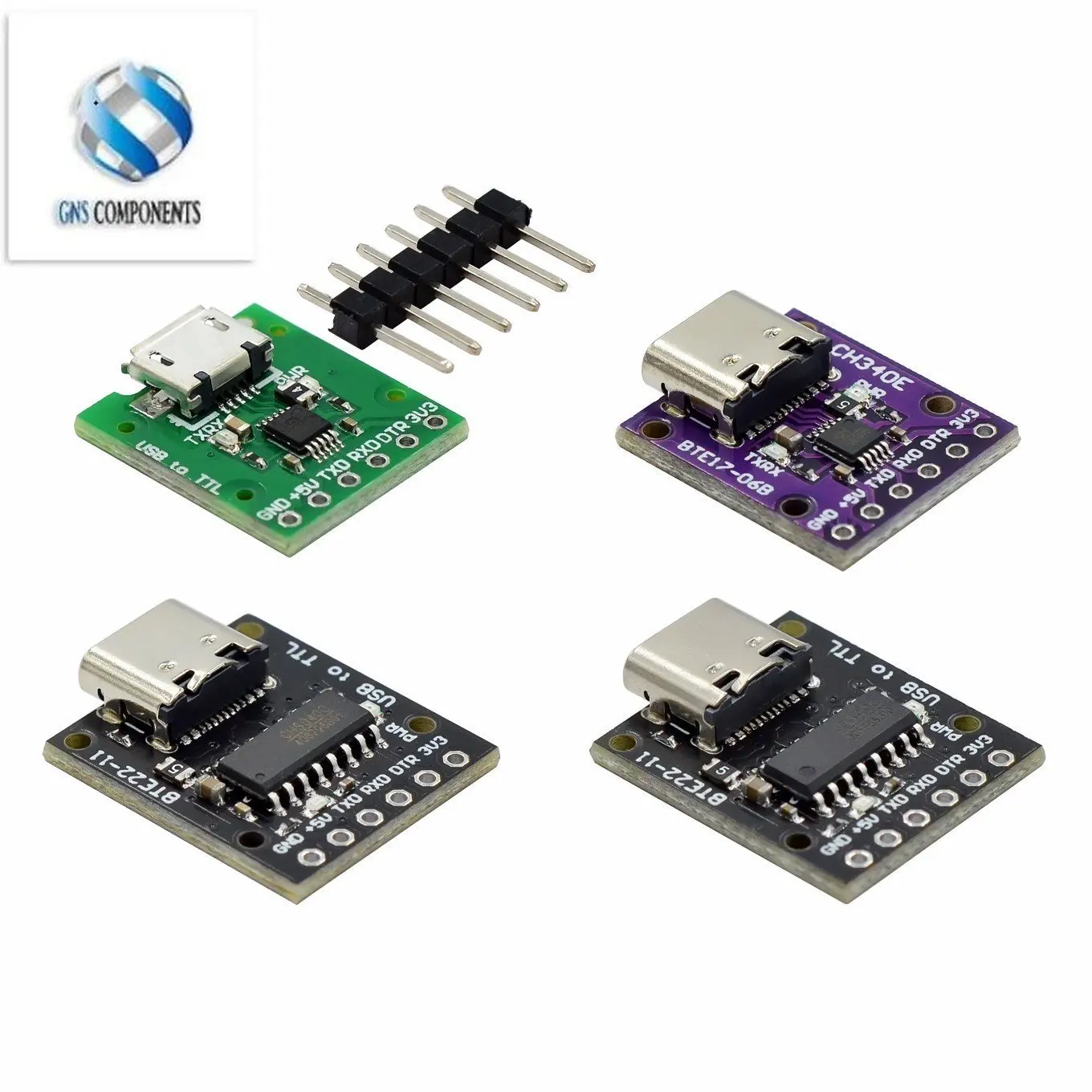 CH340E CH340C CH9340C USB 2.0 To TTL Module Alternative CP2104 CP2102 ...