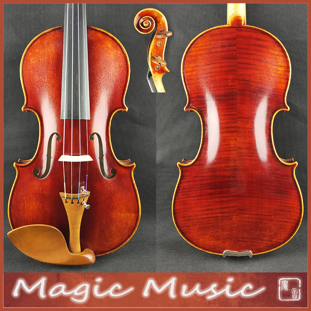 50 Years Old Spruce! The Red Mendelssohn Violin 4/4 #2603 ca.1721 ...