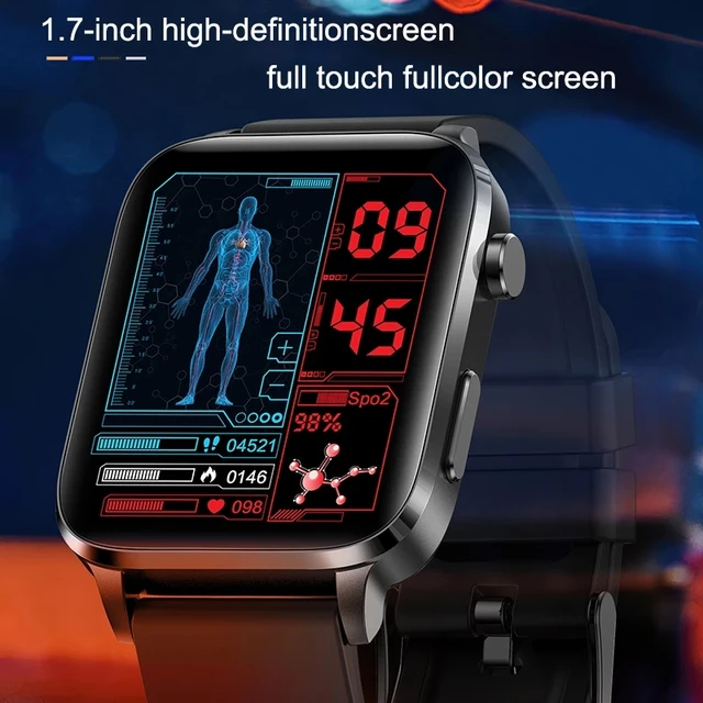 ZODVBOZ AMOLED Smart Watch Men Laser Assisted Therapy Three High Blood ...