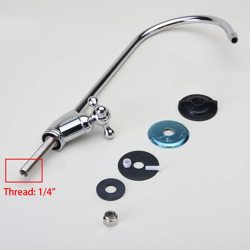 Gooseneck-Water-Purifier-Faucet-1-4-Thread-Interface-Water-Filter-Parts ...