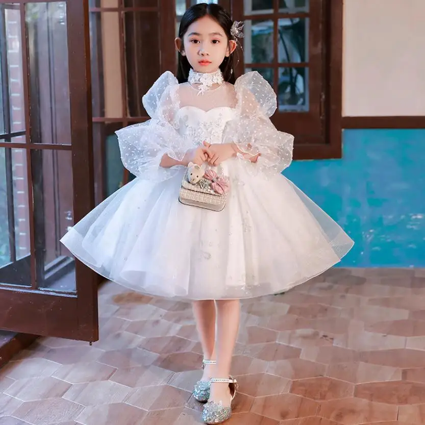 2024-Girls-Party-Dress-Princess-Costume-For-Baby-Girls-First-Birthday ...