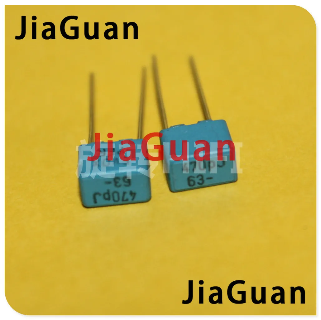 Película 20 piezas EVOX PFR5 470PF 63V P5MM MKP 471, EVOX RIFA PFR 470p ...