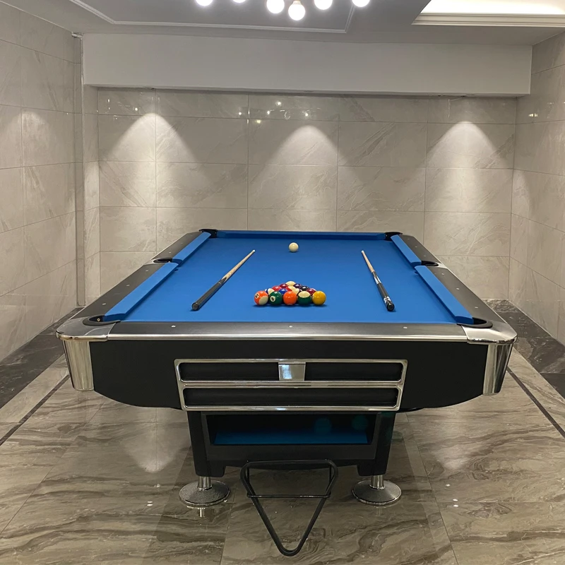 Marble Billiards Table Standard American Black Eight Household ...