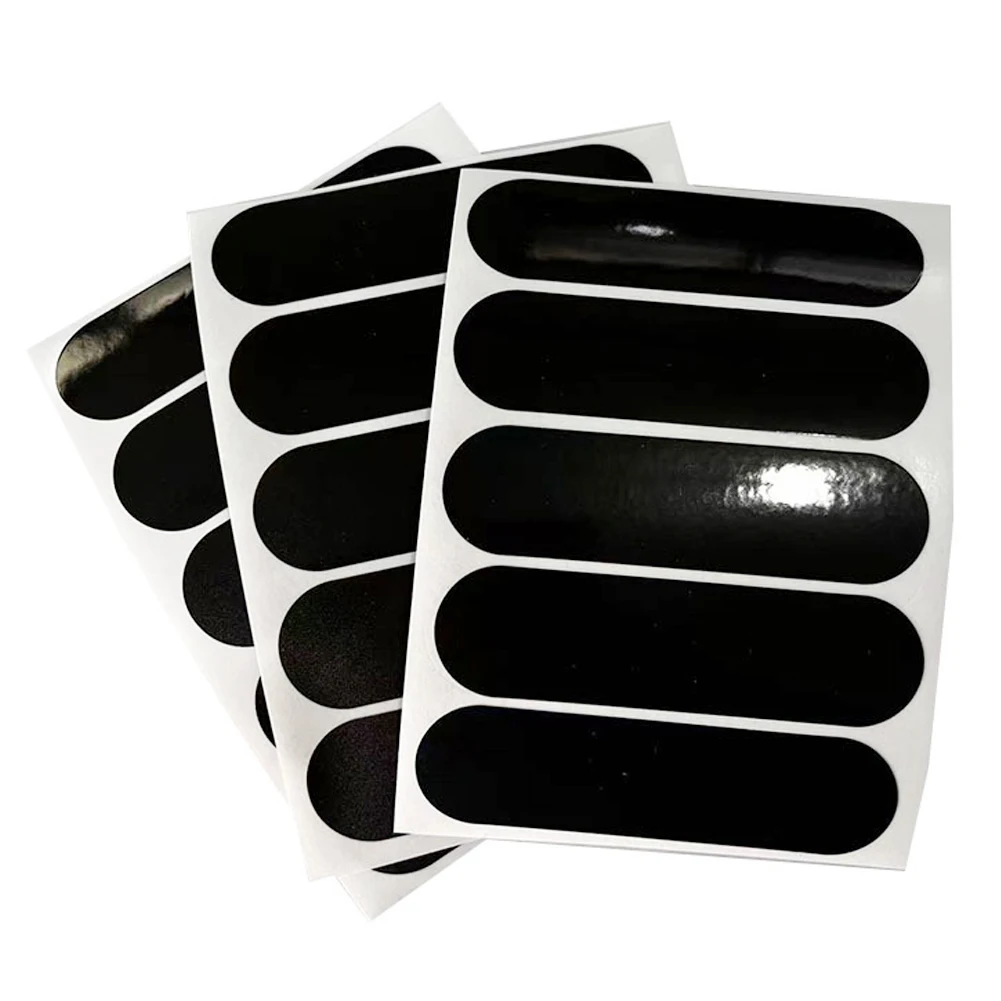 Motorcycle Helmets Bikes Reflective Tape Invisible Black Rectangle ...