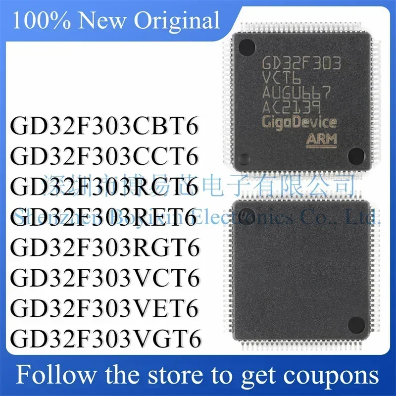GD32F303CBT6 GD32F303CCT6 GD32F303RCT6 GD32F303RET6 GD32F303RGT6 ...