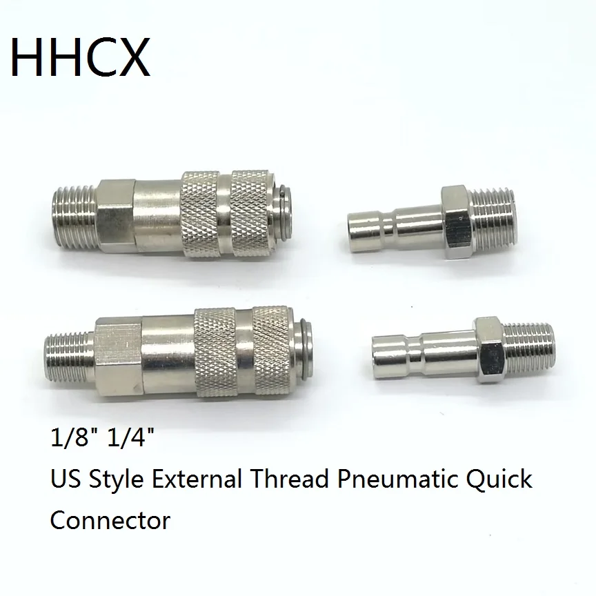 1-8-1-4-US-Style-External-Thread-Pneumatic-Quick-Connector-Male-Female ...