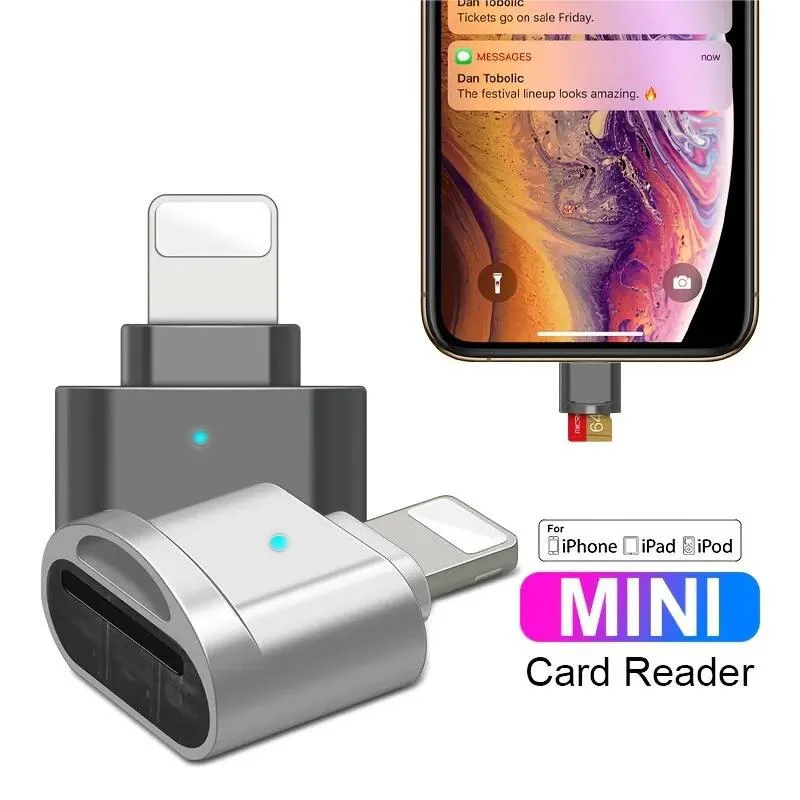 MINI-SD-TF-Card-Apple-Card-Reader-Suitable-For-iPhone-iPad-Connection ...