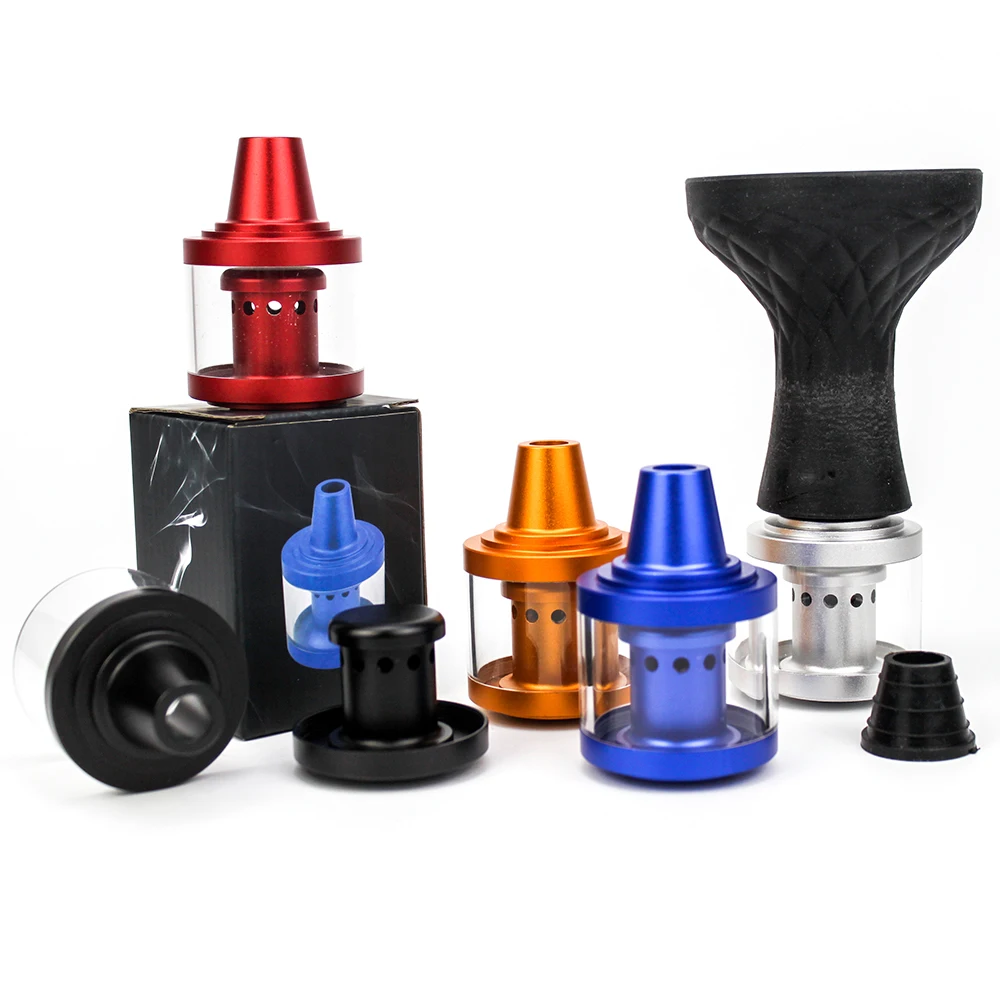 New-Transparent-Hookah-Molasses-Catcher-with-Silicone-Shisha-Adapter ...