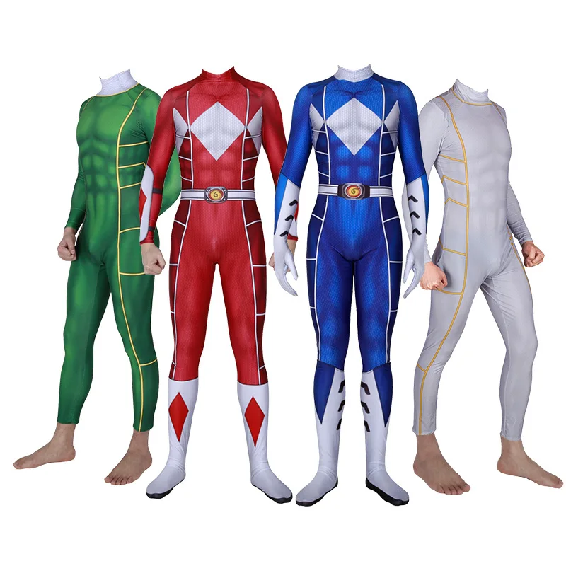 Disfraz-de-la-pel-cula-Power-Rangers-para-adultos-y-ni-os-traje-de ...