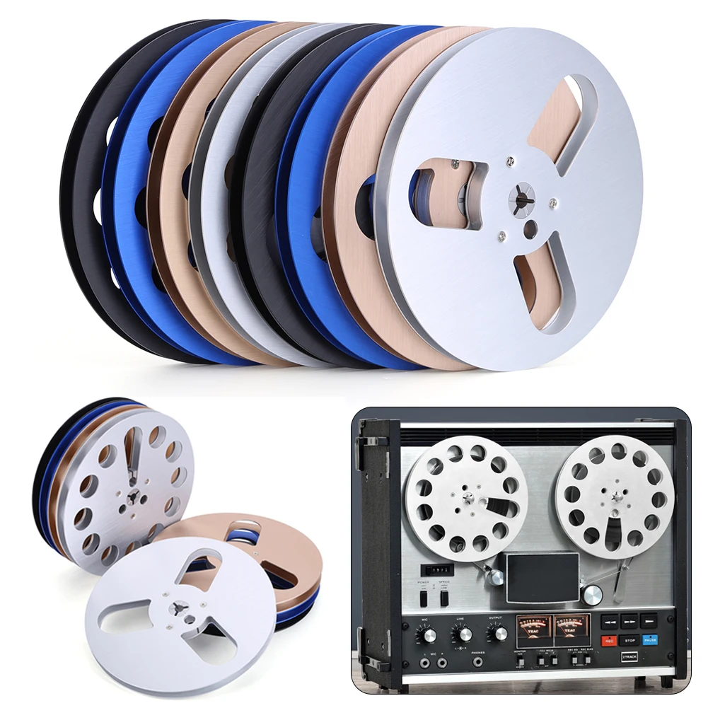 7-inch-Open-Reel-Audio-Tape-Empty-Reel-To-Reel-Recorders-Empty-Plate ...