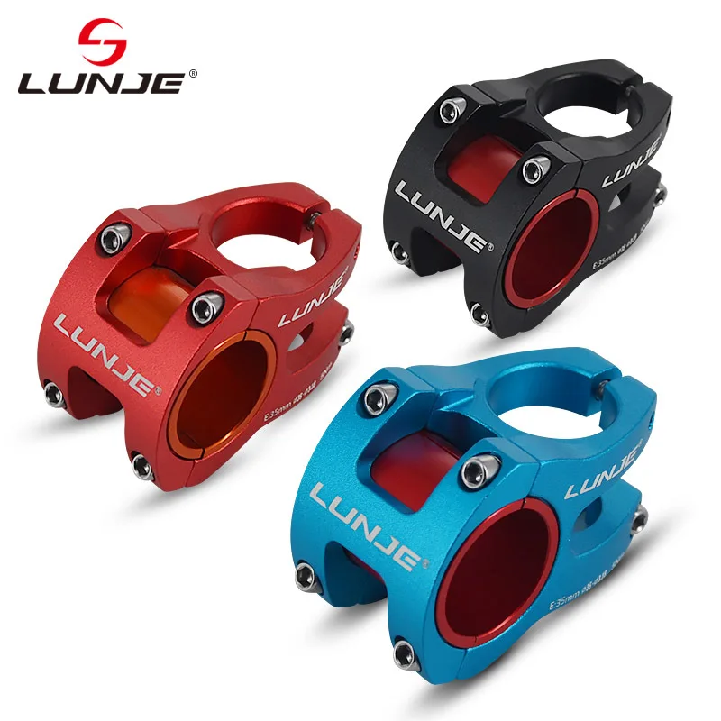 LUNJE-CNC-Bicicleta-Guiador-Stem-MTB-Power-Curto-35mm-50mm-Mountain ...