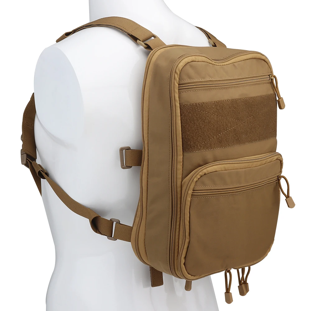 Tactical-Flatpack-D3-Backpack-Hydration-Carrier-Molle-Pouch-Variable ...