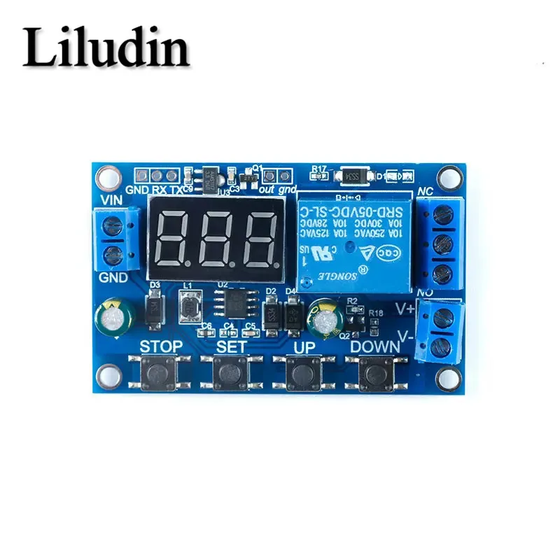 Battery-Charge-Discharge-Module-Integrated-Voltmeter-Undervoltage ...