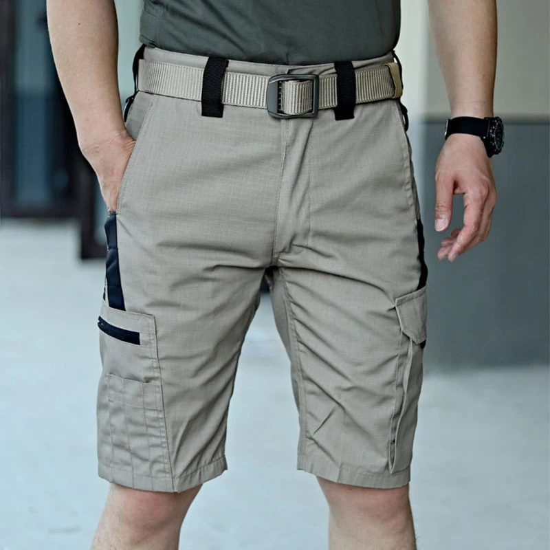 Pantalones cortos tácticos para hombre, Shorts informales de secado ...