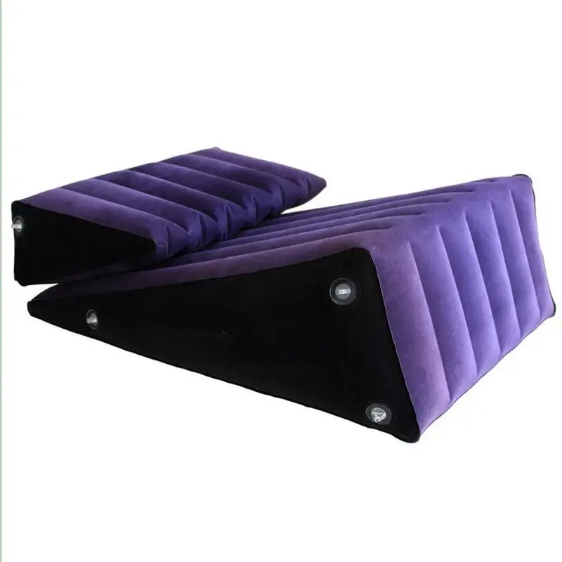 Toughage-Inflatable-Wedge-Triangle-Pillow-Cube-Sofa-Set-Combination ...