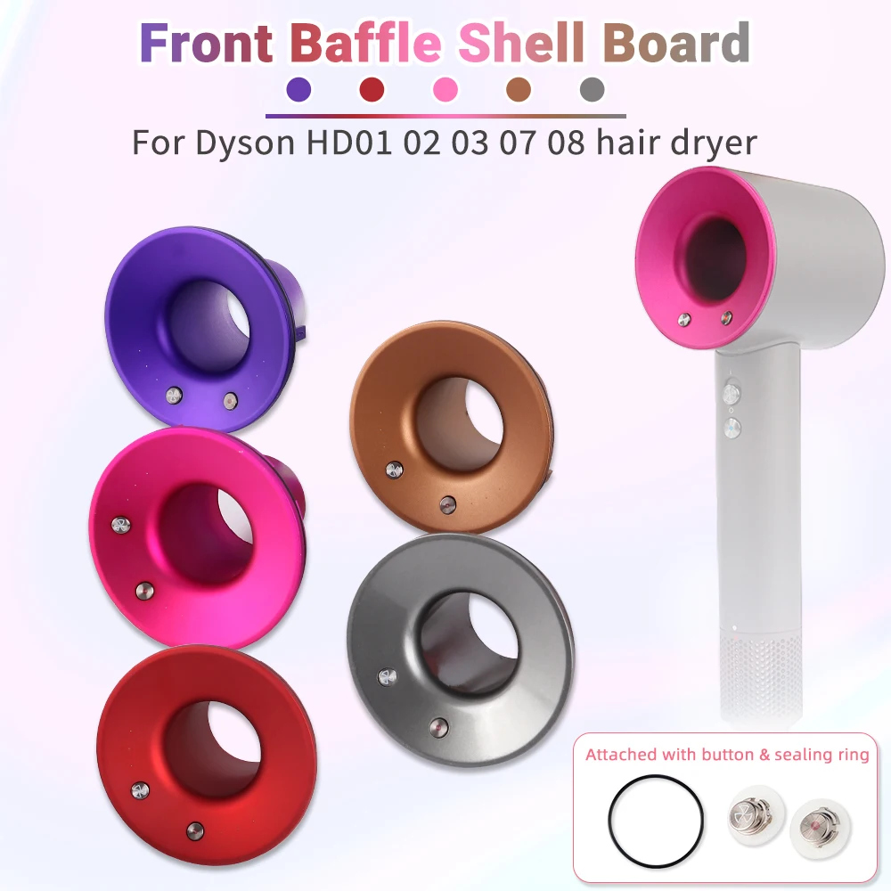 Front Baffle Shell Board Part for Dyson Hair Dryer Accessory Case Cover HD01 HD02 HD03 HD07 HD08 ...