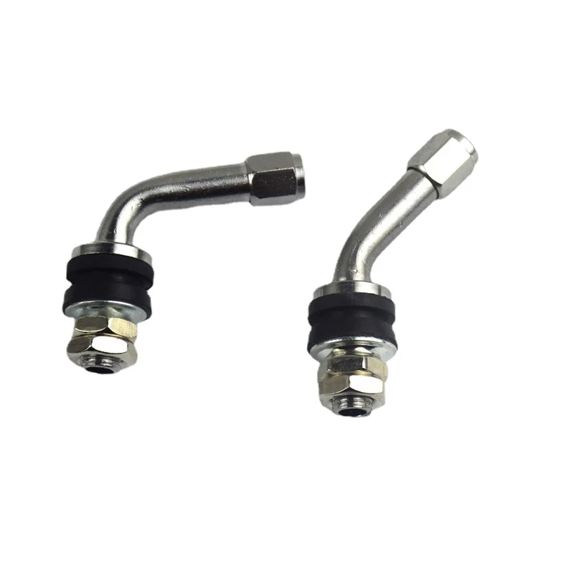 2Pcs 90/45 Degree Angle Car Motorcycle Wheel Tire Vacuum Valve Stems ...