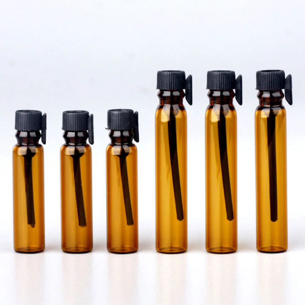 50/100/200PCS 0.5ml 1ml 2ml Perfume Sample Vial Glass Mini Perfume ...