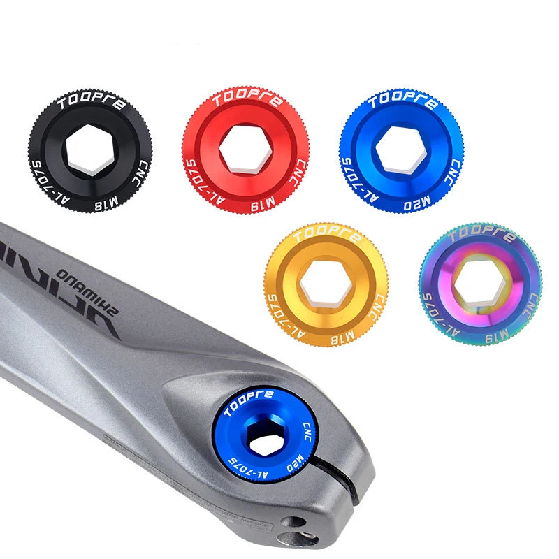 MTB Bike Bicycle M18 M19 M20 Crank Cover Bolt Crankset Cap Screw For ...