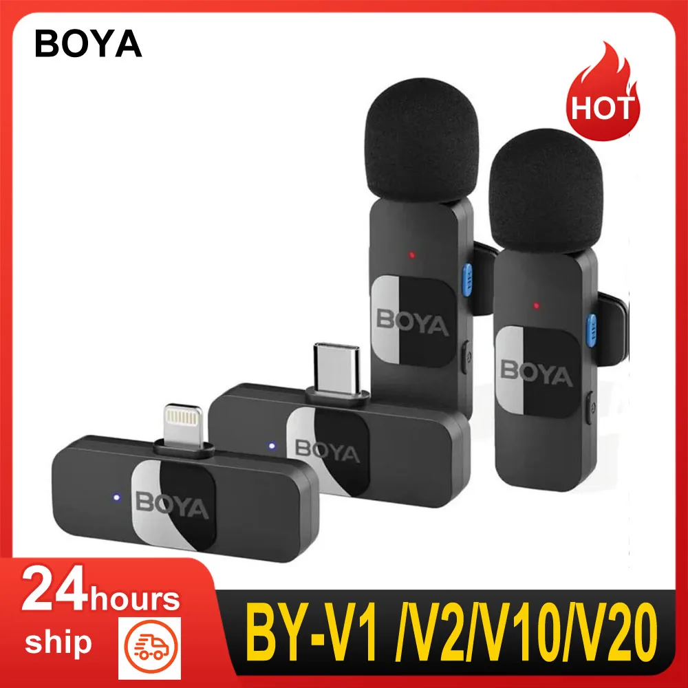 2-4g-kabelloses-Mikrofon-Clip-On-Telefon-mikrofon-omni-direktion-ales ...