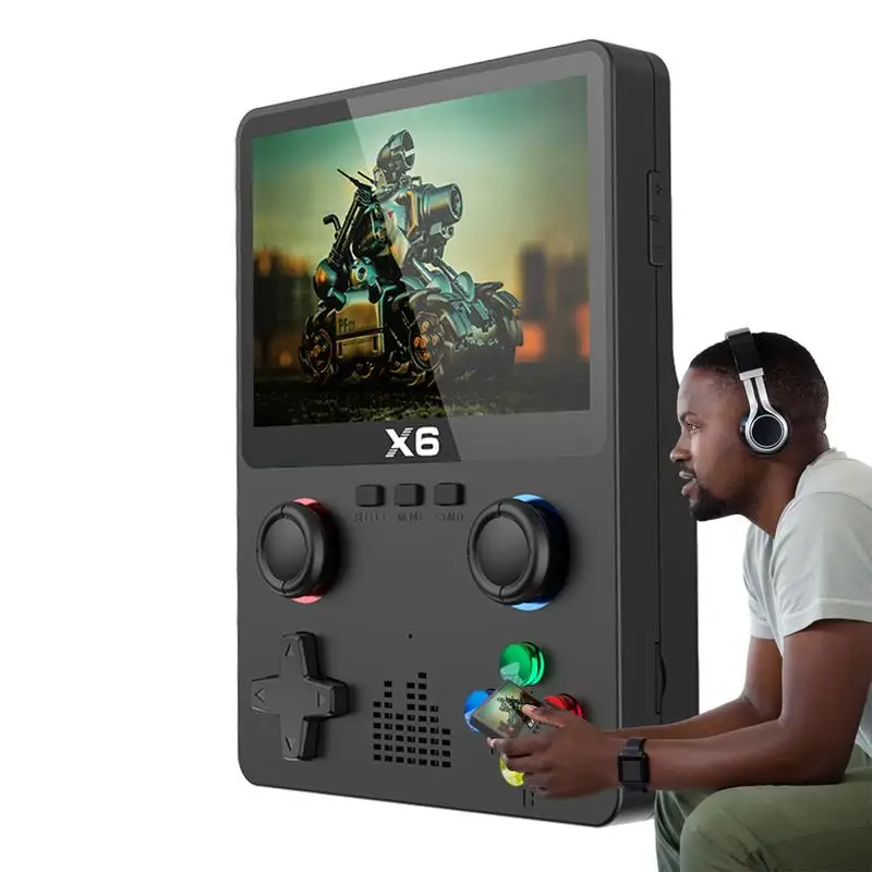 New-Console-X6-3-5Inch-IPS-Screen-Handheld-Game-Player-Dual-Joystick-11 ...