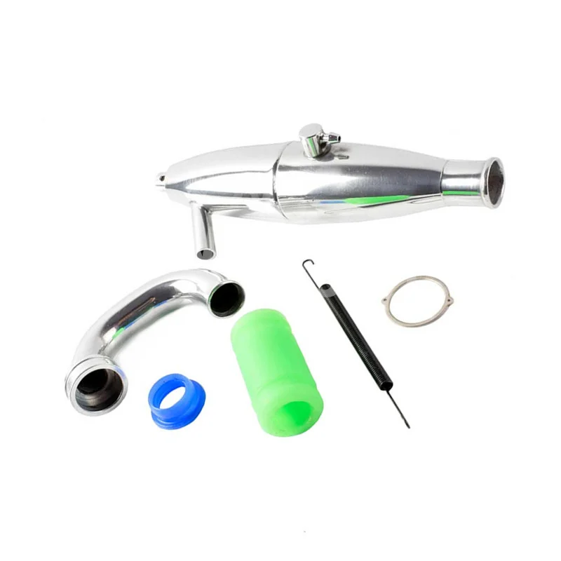 HSP 85789 Aluminum Exhaust Pipe Set For HSP 1/8 Scale RC Car Nitro ...