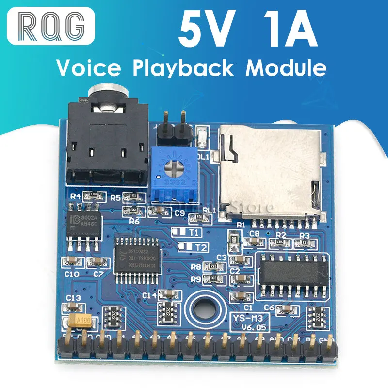 Voice-Playback-Module-MP3-Module-Music-Player-Voice-Prompts-Board ...