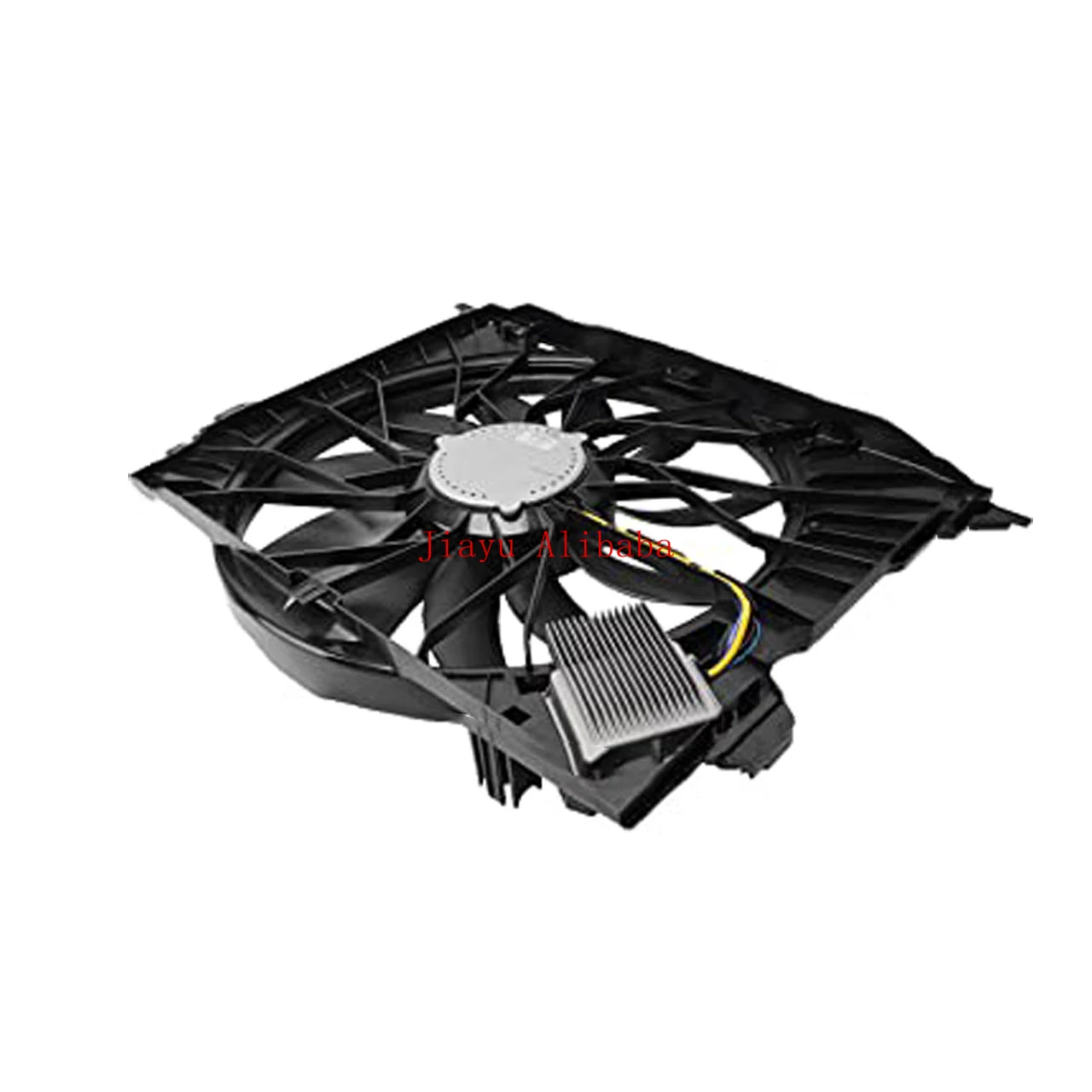 W211-C219-W221-W216-C209-Electric-Cooling-Fan-Radiator-Assembly ...