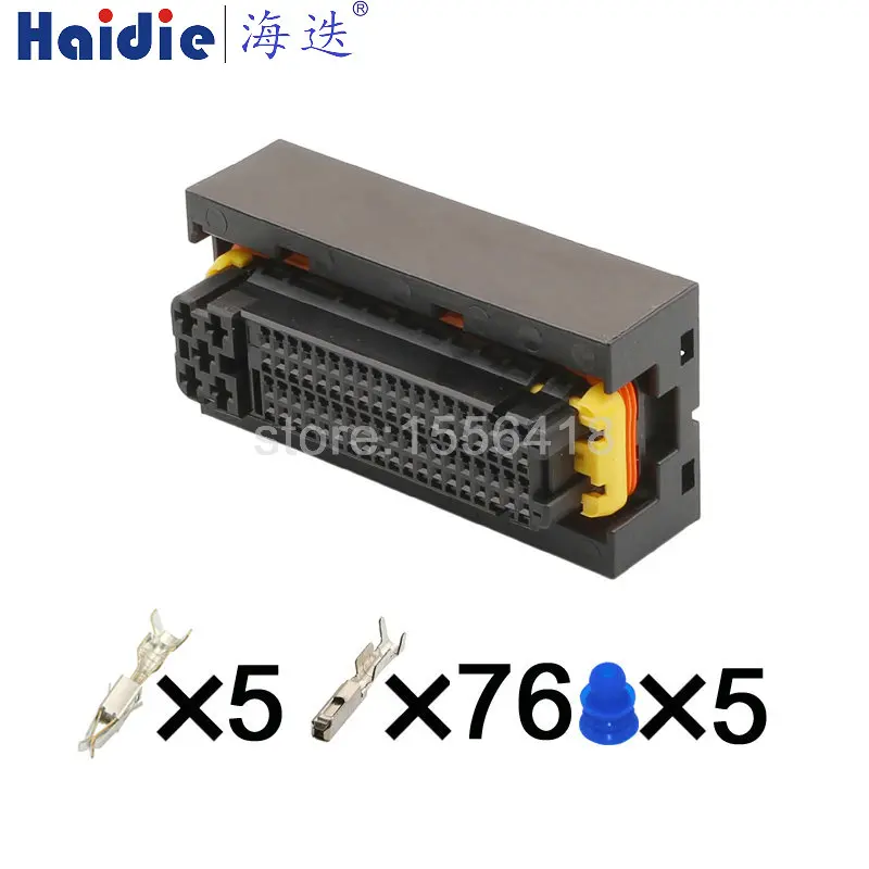 81 Pin Automotive ECU Connector Ignition Wire Harness Socket Plug ...