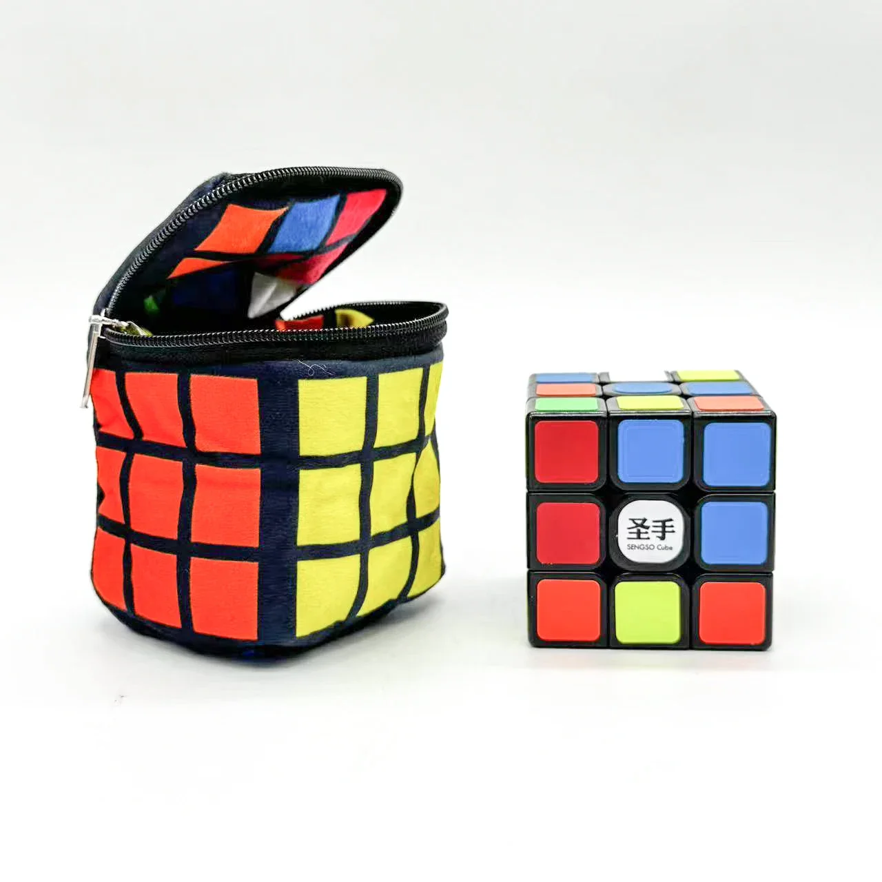 Magic Cube Storage Bag Puzzles Bags Portable Purses Pendants Toys ...