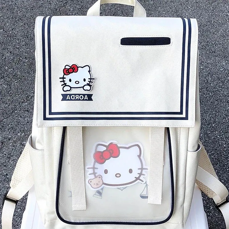 Cartoon Sanrio Hello Kitty Kawaii Backpack - KawaiiMerch.com