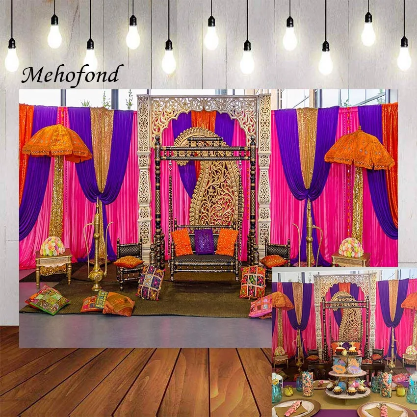 Mehofond-Photography-Background-Indian-Wedding-Moroccan-Backdrop ...