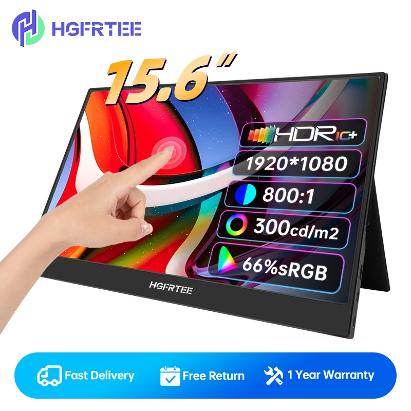 Monitor-port-til-ultra-fino-para-switch-ps5-15-6-Polegada-ADS-IPS-tela ...