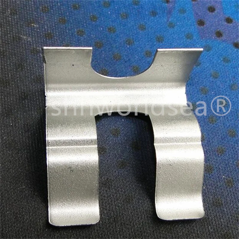 100 adet far yıkama nozulu klip far temizleyici Metal raptiye klip ...