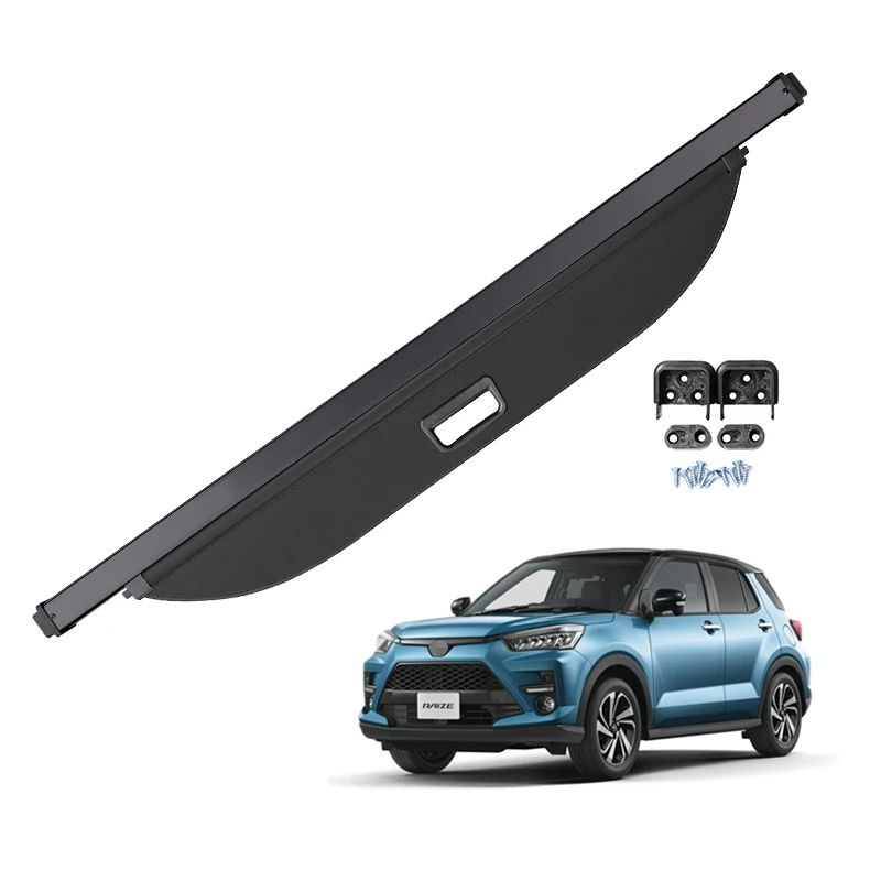 For Toyota RAIZE Cargo Cover Trunk Retractable Parcel Rack Waterproof ...