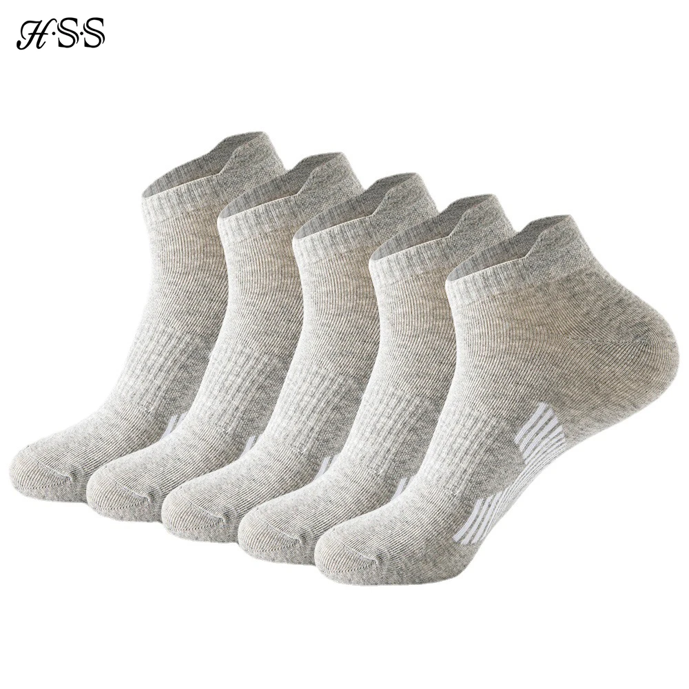 HSS-Brand-5Pairs-Lot-Cotton-Men-s-Socks-Summer-Thin-Sports-Casual-X-Man ...