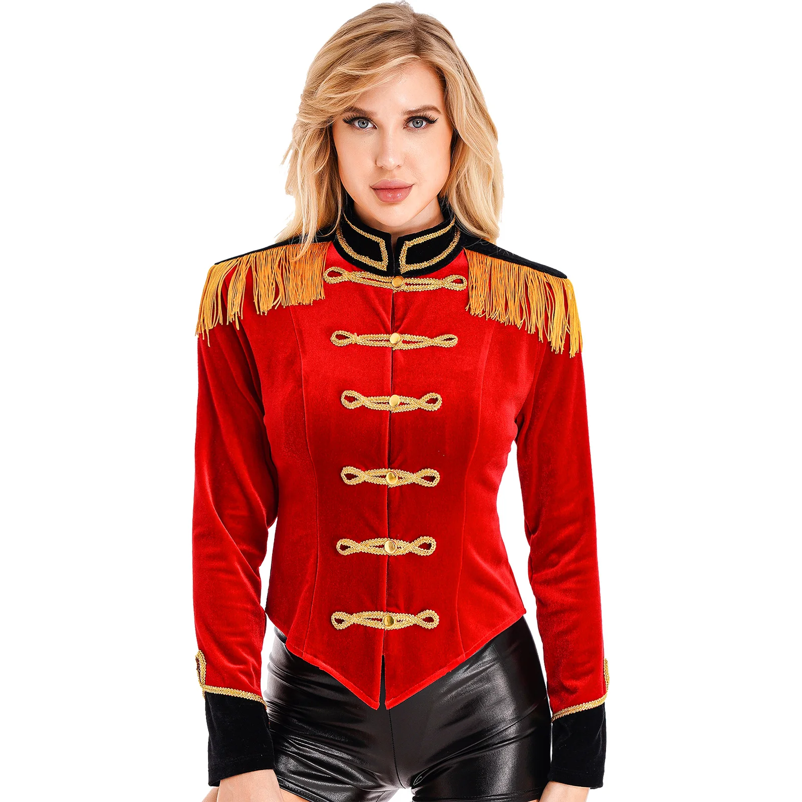 Women's Circus Ringmaster Costumes Role-playing Halloween Cosplay ...