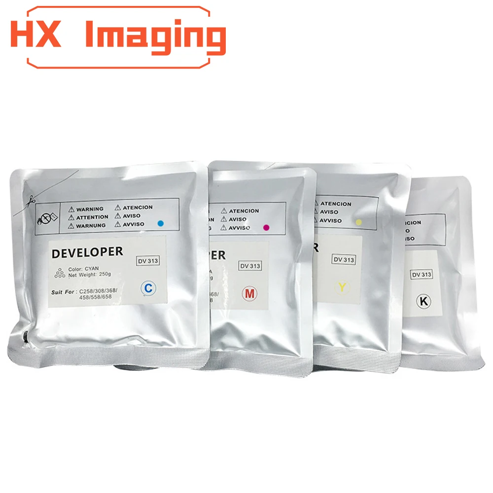 1Set DV313 Developer Powder For KONICA MINOLTA Bizhub C258 C308 C368 ...