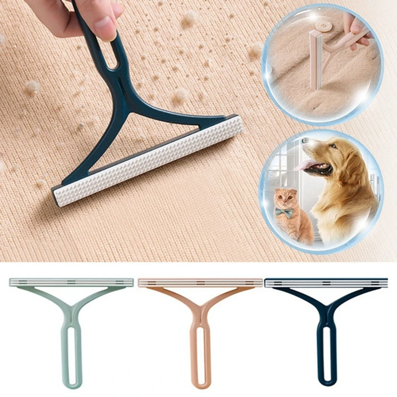 Silicone Double Sided Pet Hair Remover Lint Remover Clean Tool Shaver ...