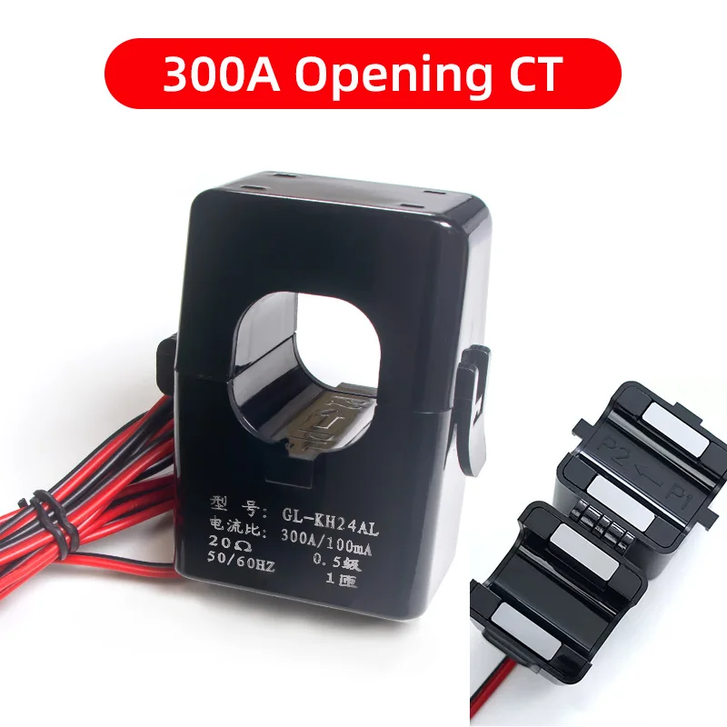 Energy Meter Monitor PZCT-02 Current Transformer Snap Joint Structure ...