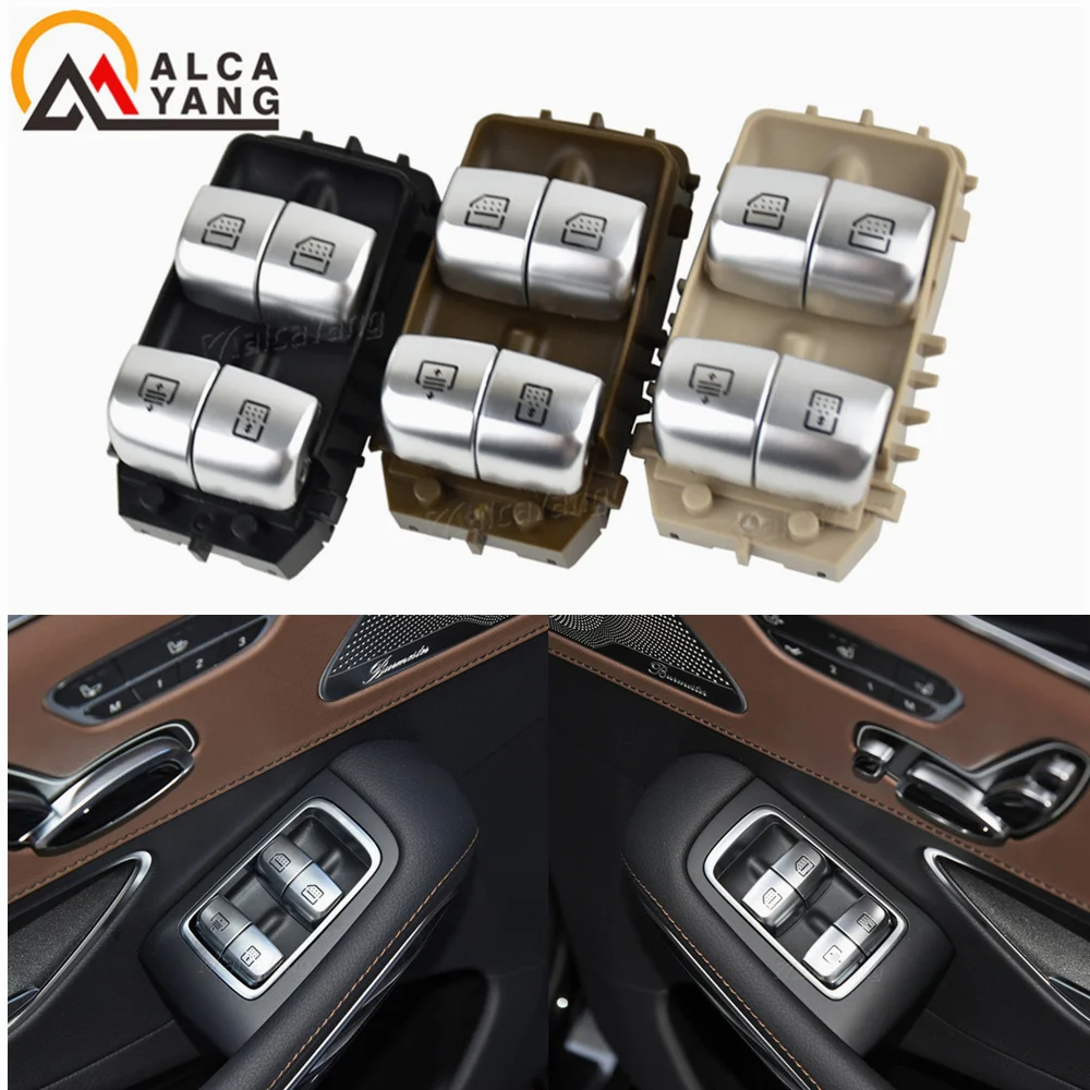 Interruptor de ventanilla eléctrica de alta calidad, tres colores ...